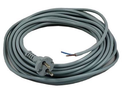 Numatic vacuum cleaner cable 2x1mm 10m without plug - Voussert