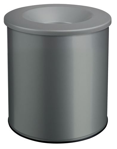 15L neo gray fire-resistant bin - Voussert