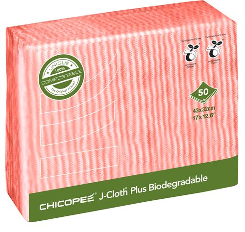 Lavette biodégradable J-Cloth Plus jaune