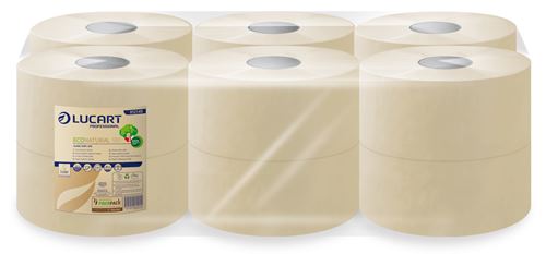 Lucart econatural eco-friendly mini jumbo paper 180 m