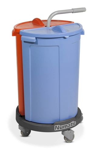 Trolley Numatic NCG2 tri-selective carousel - Voussert