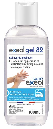 Exeol gel 82 bottle 100 ml - Voussert