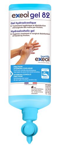 Exeol gel 82 airless 1L - Voussert