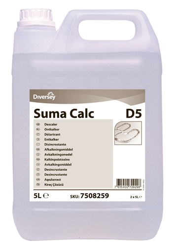 Suma Calc D5 dishwasher descaler: Diversey - Voussert