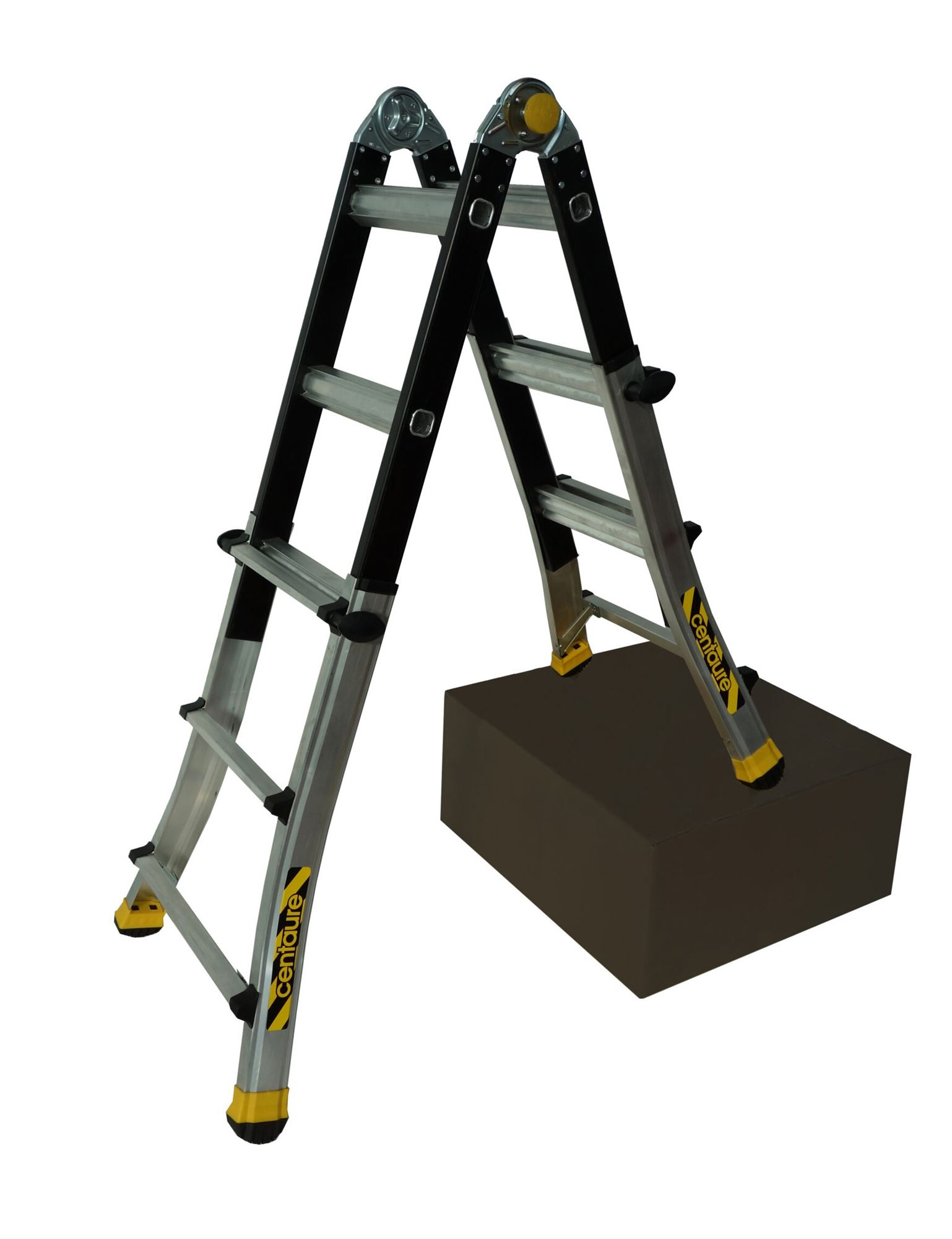 Centaur aluminum pro telescopic articulated ladder 0.94 m / 2.95
