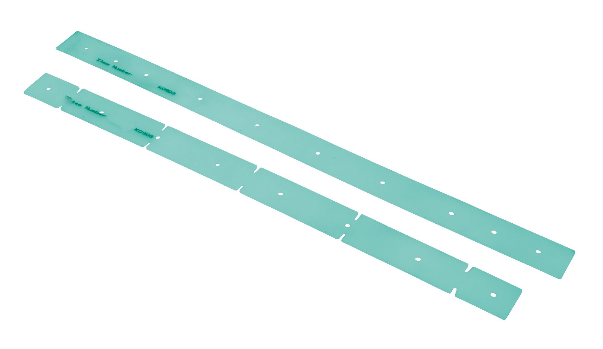Numatic polyurethane scrubber blades green 1050 mm