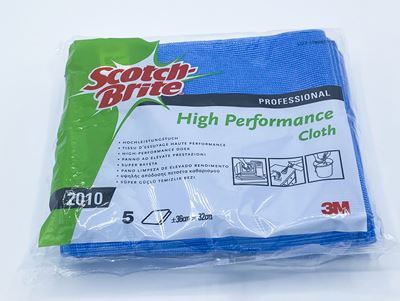 3M High Performance Microfiber Cloth Blue
