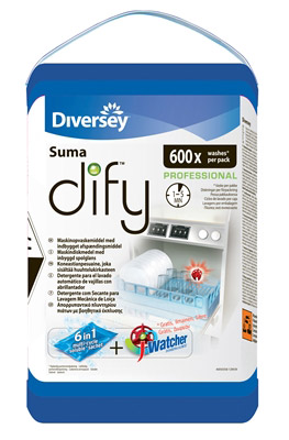 Suma DIFY washing and rinsing dishwasher barrel 3 kg