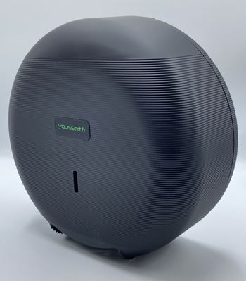 Mini jumbo black plastic dispenser - Voussert