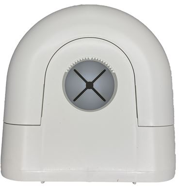 White recycled central unwinding spool dispenser - Voussert